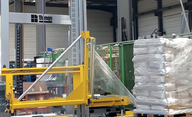 Banderoleuse à table tournante - Le journal du vrac